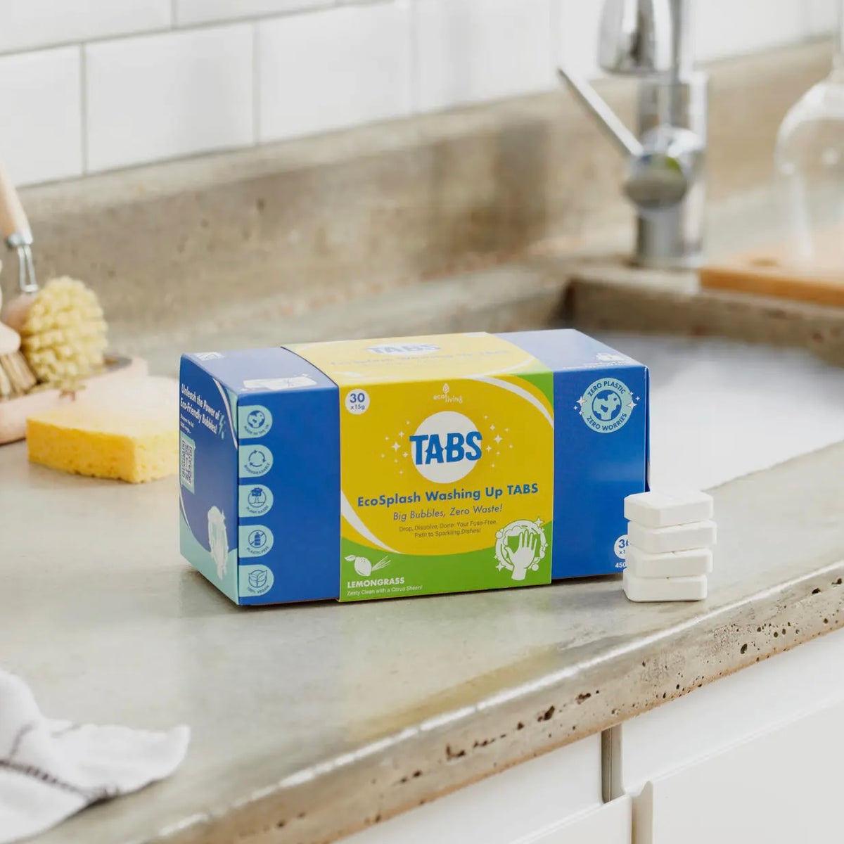 Ecosplash Washing Up Tabs – Fox & Marsh