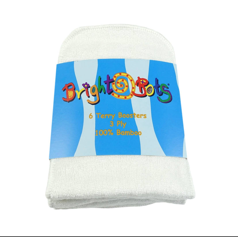 Bright Bots 100% Bamboo Terry Boosters – Fox & Marsh